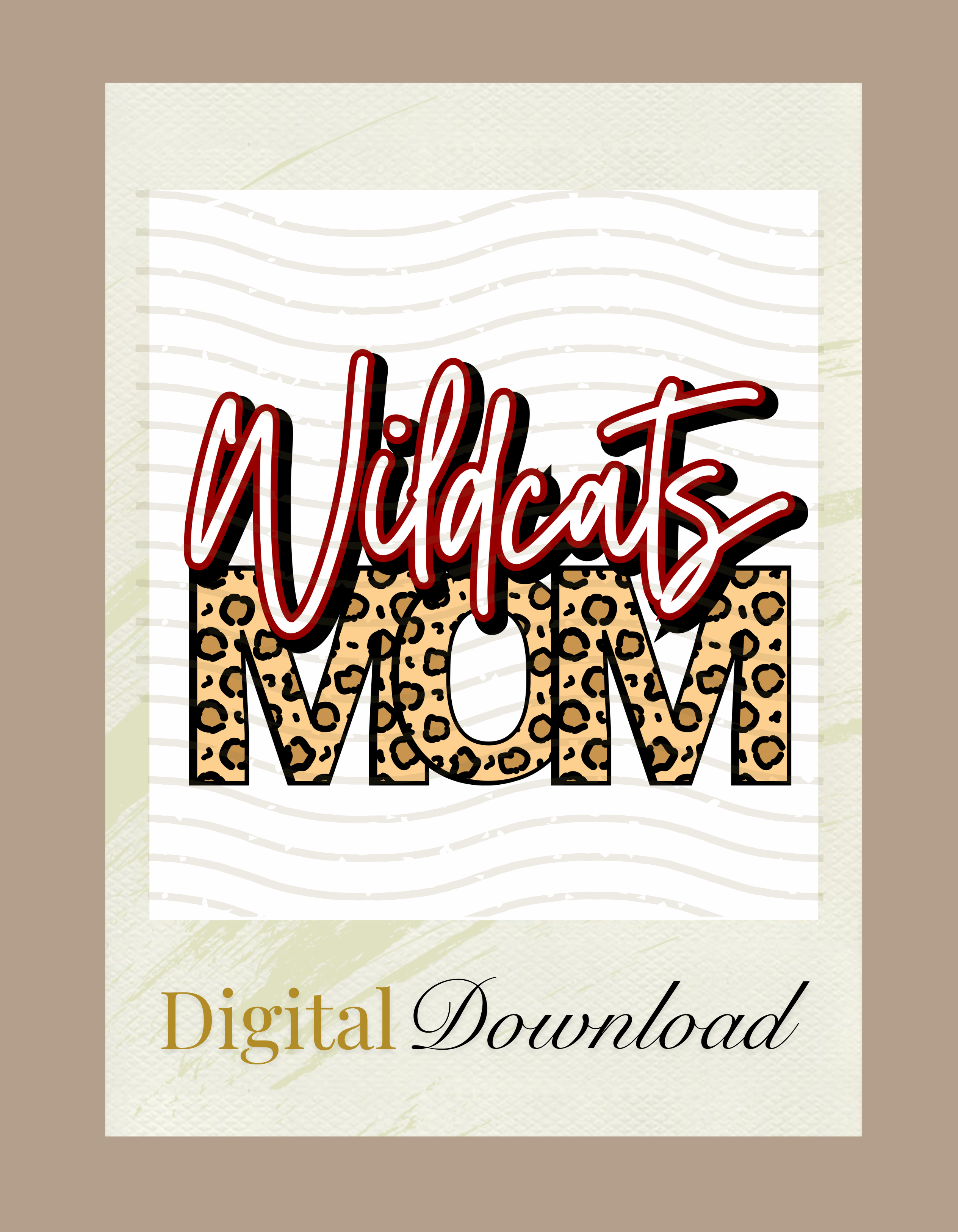Wildcats Mom PNG, Digital Download – sbbcustoms